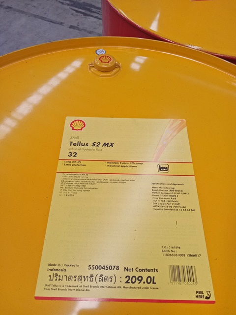 SHELL TELLUS S2 MX 32 – CV. EMPAT SINERGI BERSAMA