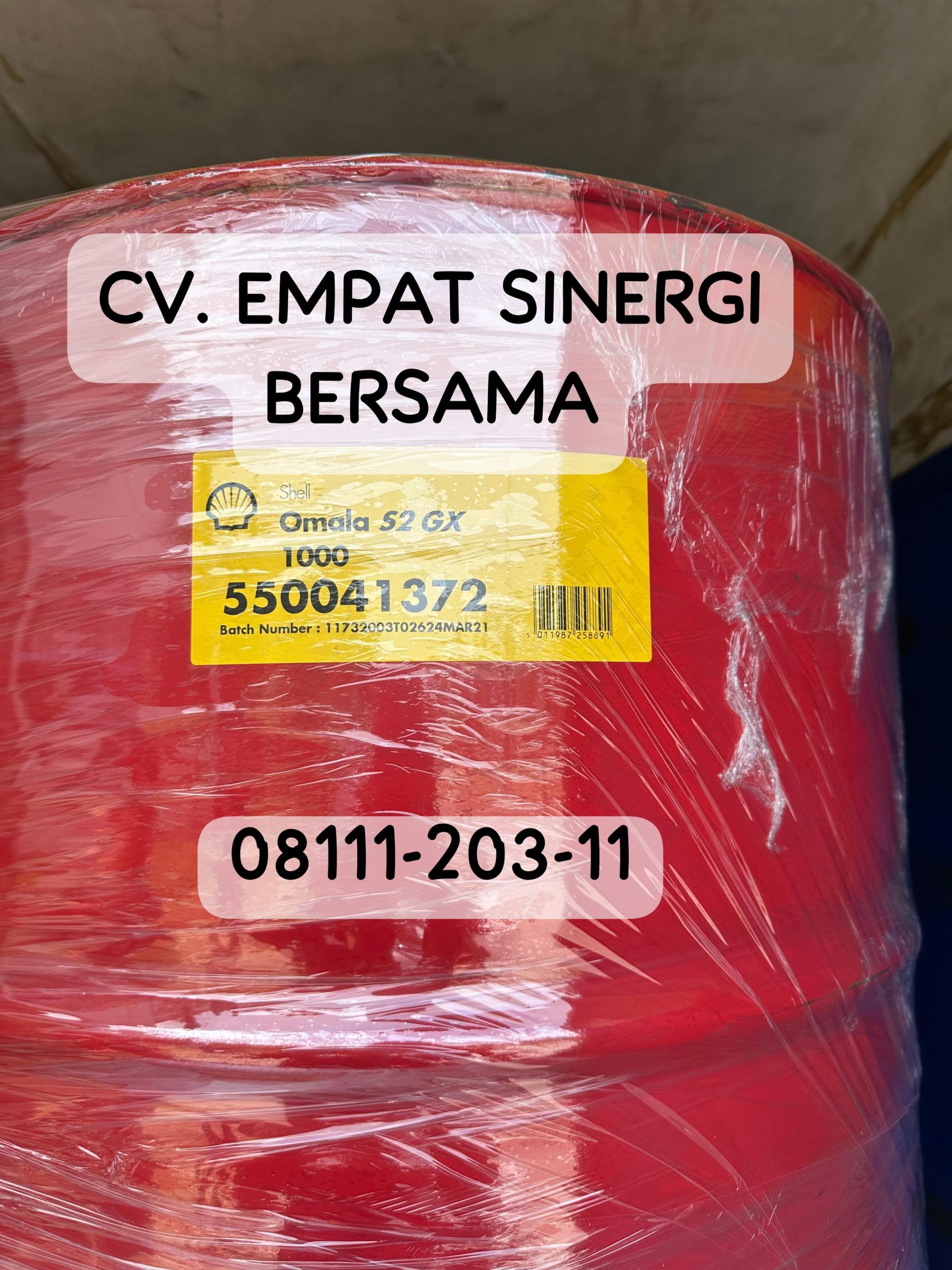 Shell Omala S2 GX 1000 – CV. EMPAT SINERGI BERSAMA