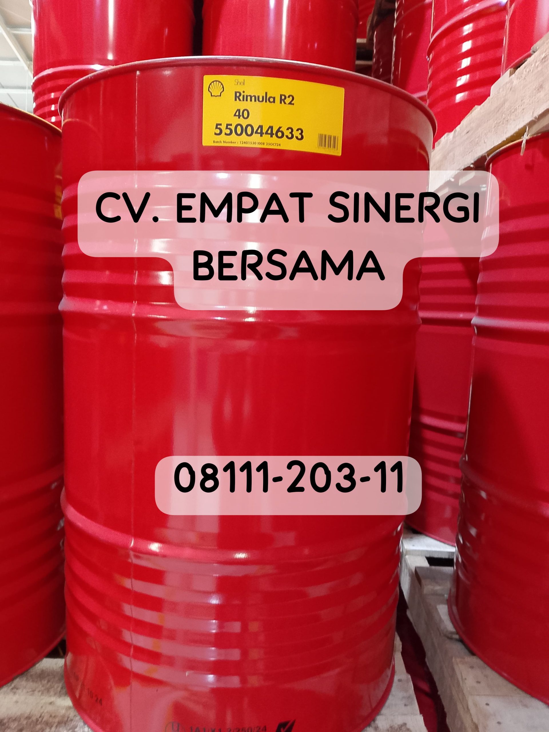Shell Rimula R2 40 (CF-4/10 TBN) – CV. EMPAT SINERGI BERSAMA