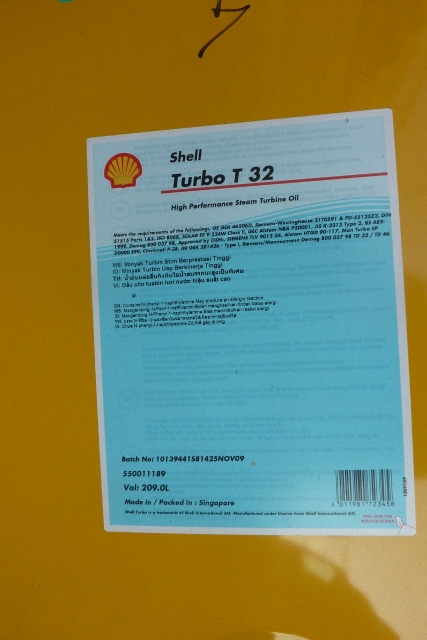 SHELL TURBO T 32 – CV. EMPAT SINERGI BERSAMA