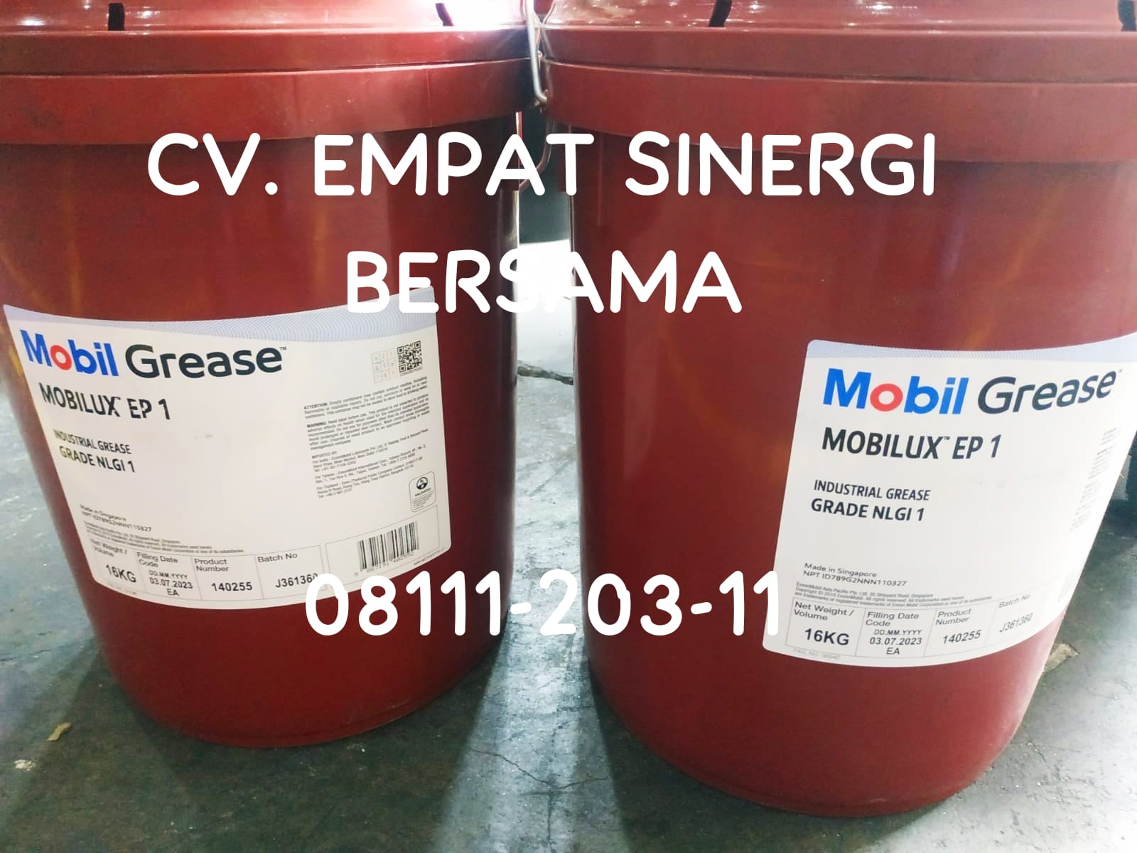 Mobilux EP 1 Grease – CV. EMPAT SINERGI BERSAMA