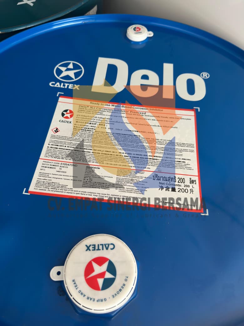 Caltex Delo XLI Corrosion Inhibitor Premixed Coolant – Drum (200 Lt ...